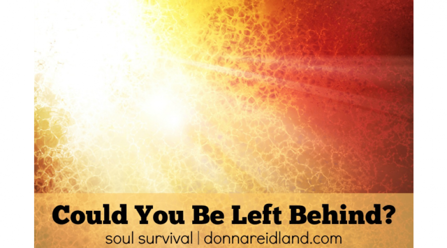 "Could You Be Left Behind?" July 19 - Soul Survival