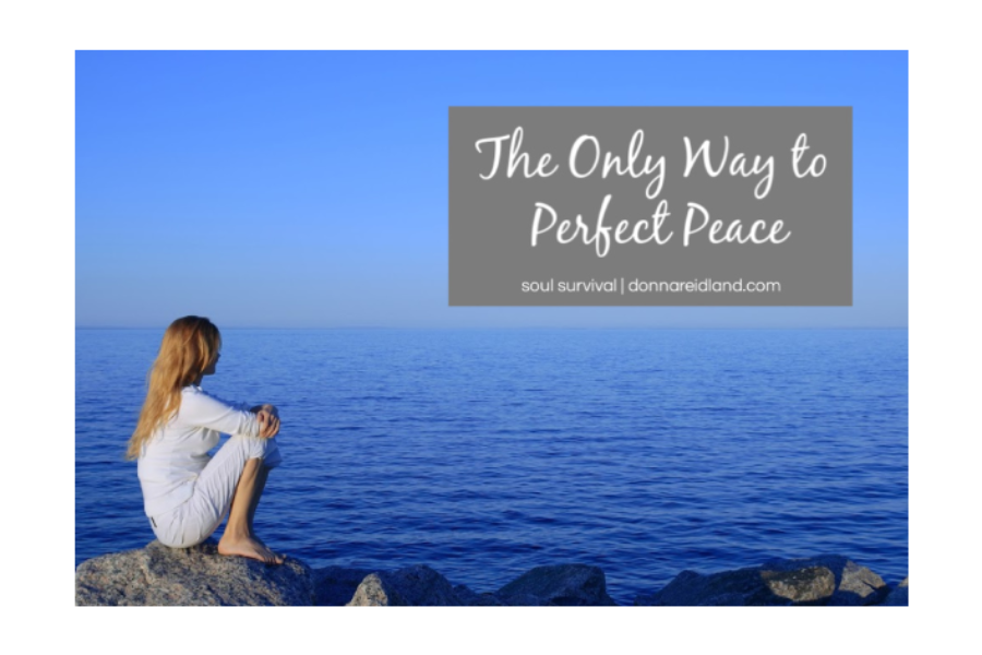 "The Only Way to Perfect Peace" September 17 - Soul Survival
