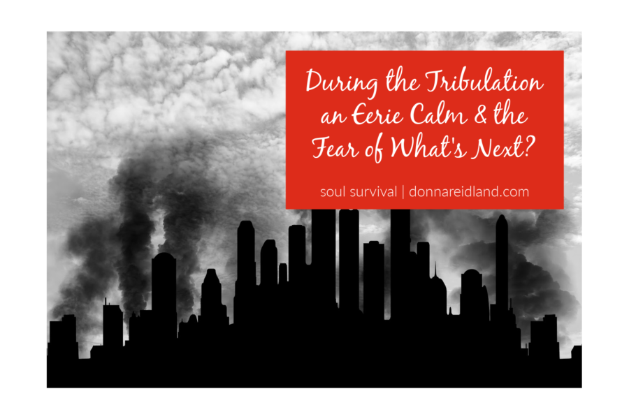 "During the Tribulation an Eerie Calm & the Fear of What's Next ...