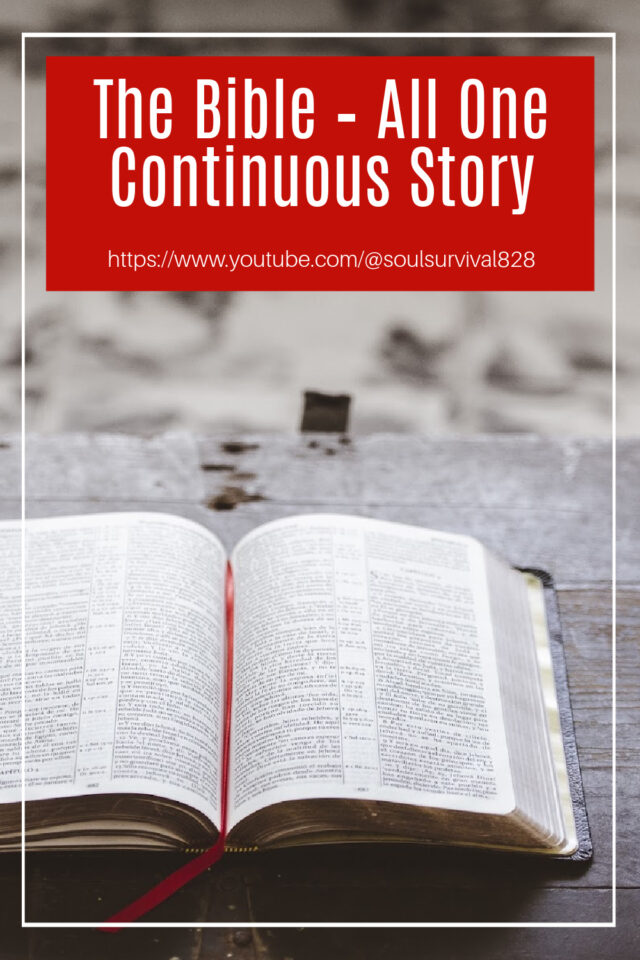 "The Bible - All One Continuous Story" December 30 - Soul Survival