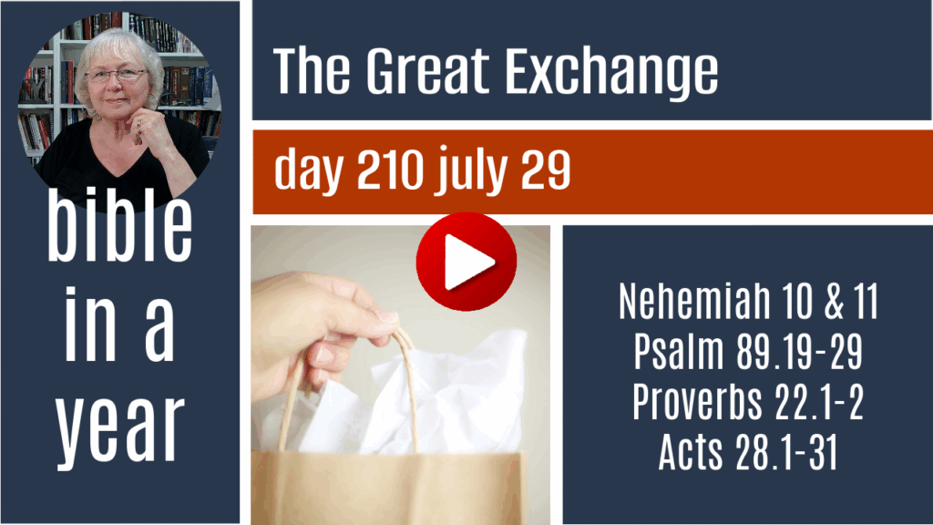 "The Great Exchange" July 29 - Soul Survival