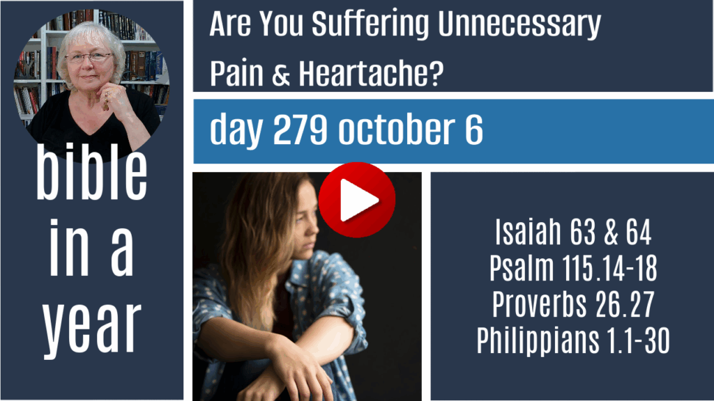 "Are You Suffering Unnecessary Pain & Heartache?" October 6 - Soul Survival